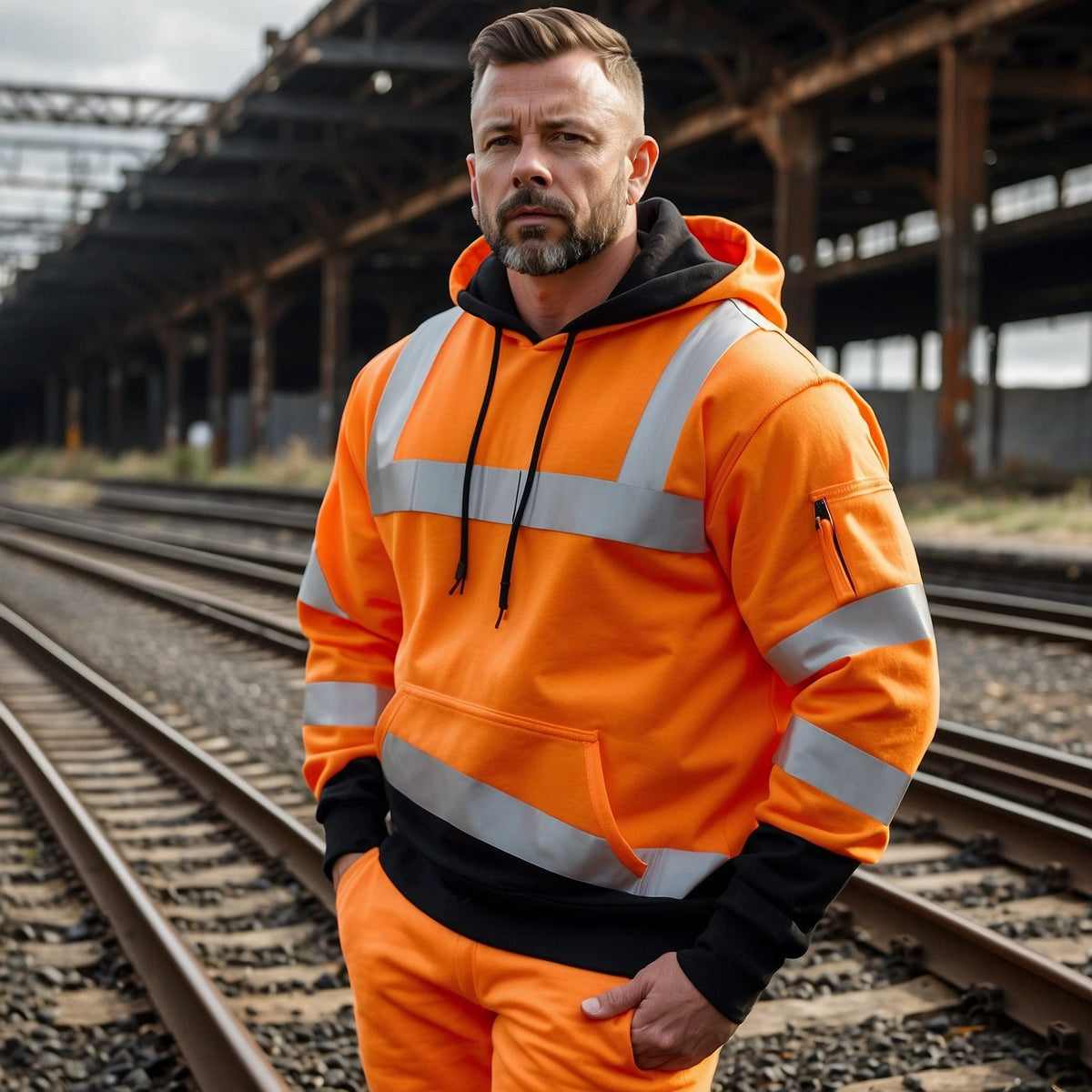 Hi Vis Hoodies | Reflective Hooded Sweatshirts – Built Tough