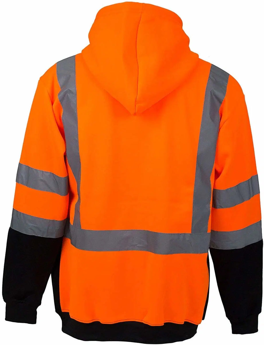 Cotton Fleece Fabric Hi Vis Hoodie – Built Tough Cotton Fleece Fabric Hi Vis Hoodie – Built Tough