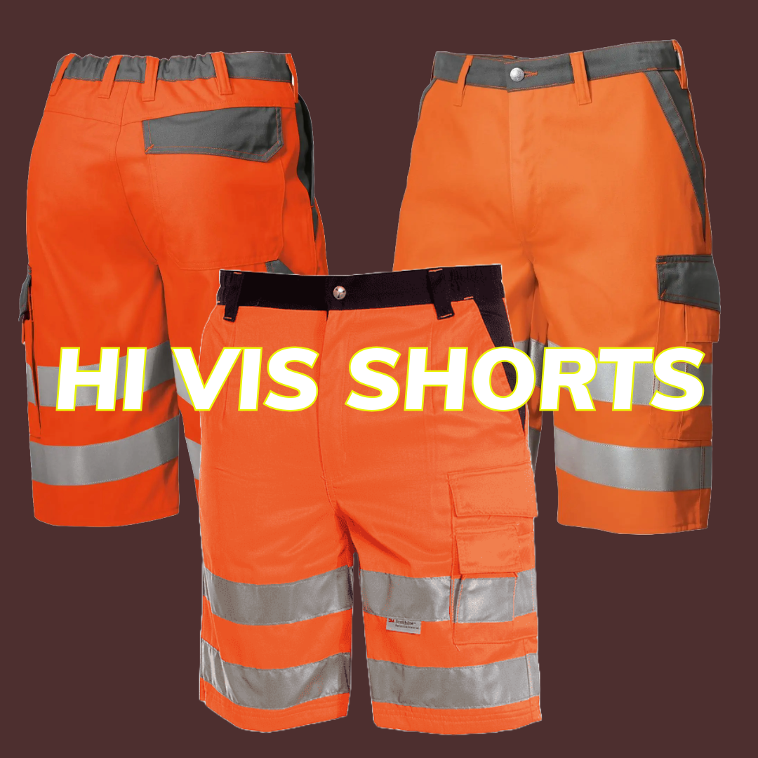 Hi Vis Shorts - Work Shorts – Built Tough