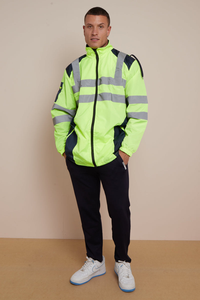 Lightweight | Hi Vis Waterproof Jackets – Built Tough