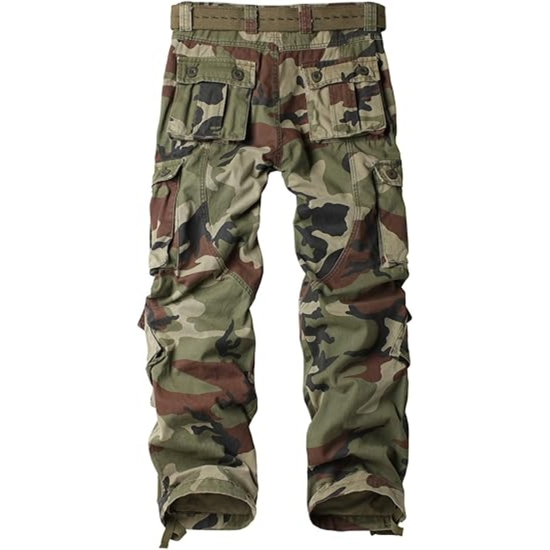 Bush Camo Tactical Cargo Pants – Built Tough