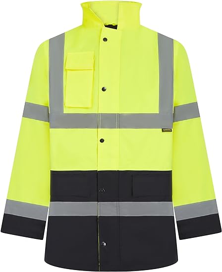 Hi-Vis Traffic Jacket – Built Tough