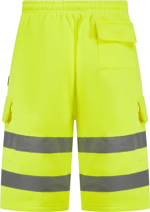 High Visibility Work Shorts - Yellow – Built Tough