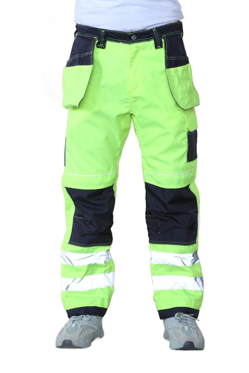 Hi Vis Builders Trousers - high visibility work holster – Built Tough