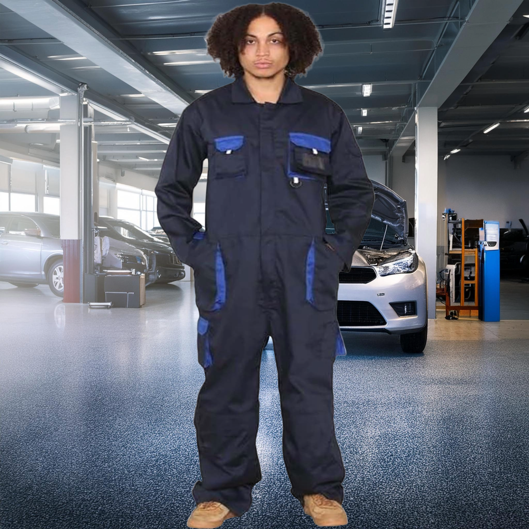 Navy Auto Technician Overalls – Built Tough